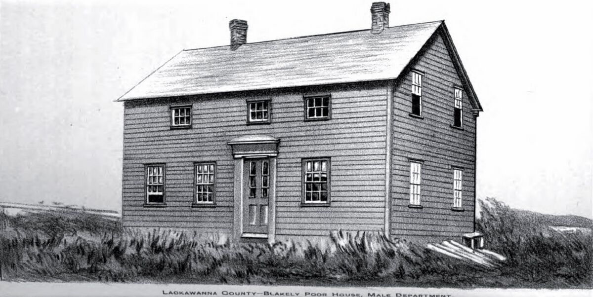 File:Lackawanna County Blakely Poor House Male Dept.jpg - Asylum Projects