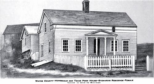 Honesdale and Texas Poor-House - Asylum Projects